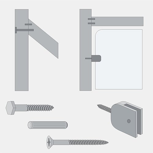 Drilling Pattern for Base Rails on Balconies | Compass Software